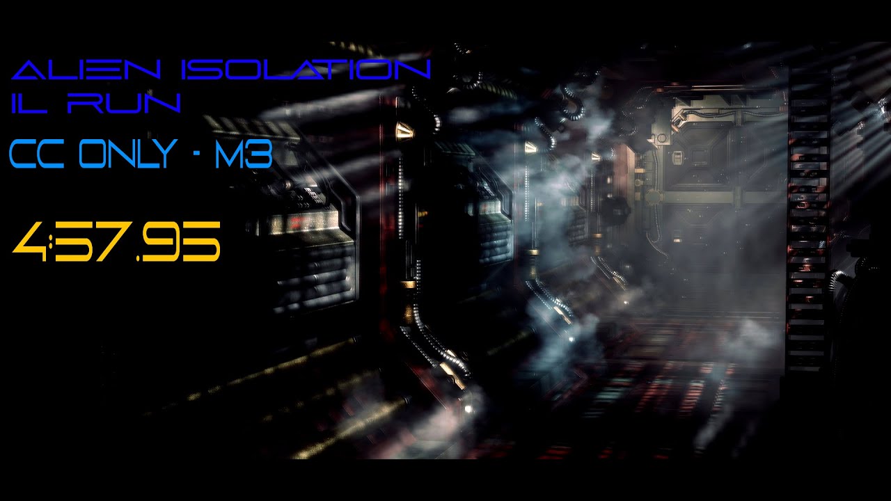 Alien Isolation - M3 IL Speedrun (CC Only) - YouTube