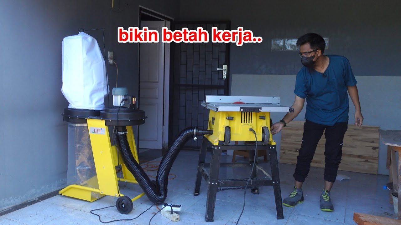 Ini sih keren! workshop lebih bersih, rapi & nyaman - LFI 550 DUST ...