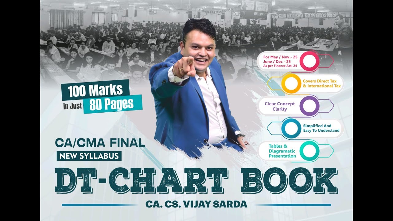 CA Final DT charts by CA Vijay sarda | Only DT charts in India | Cover ...
