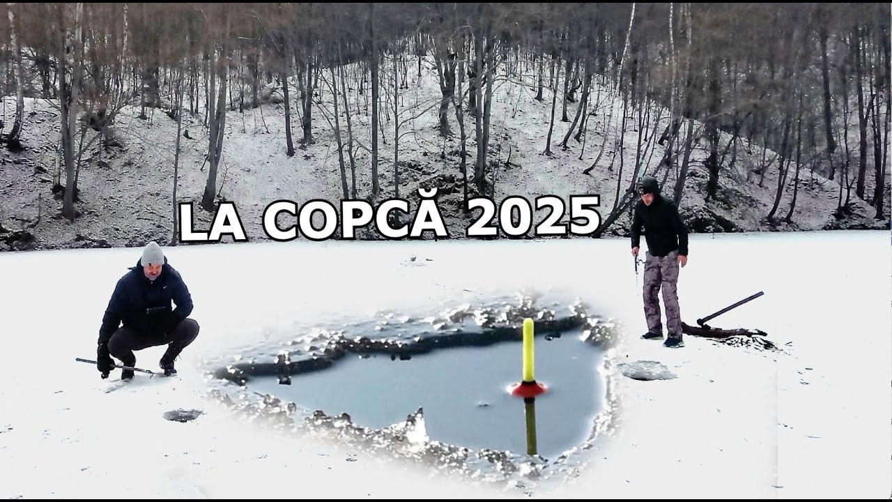 Pescuit De la Dunare LA COPCA Pe GER, Zapada Proaspata dar si Pești ...