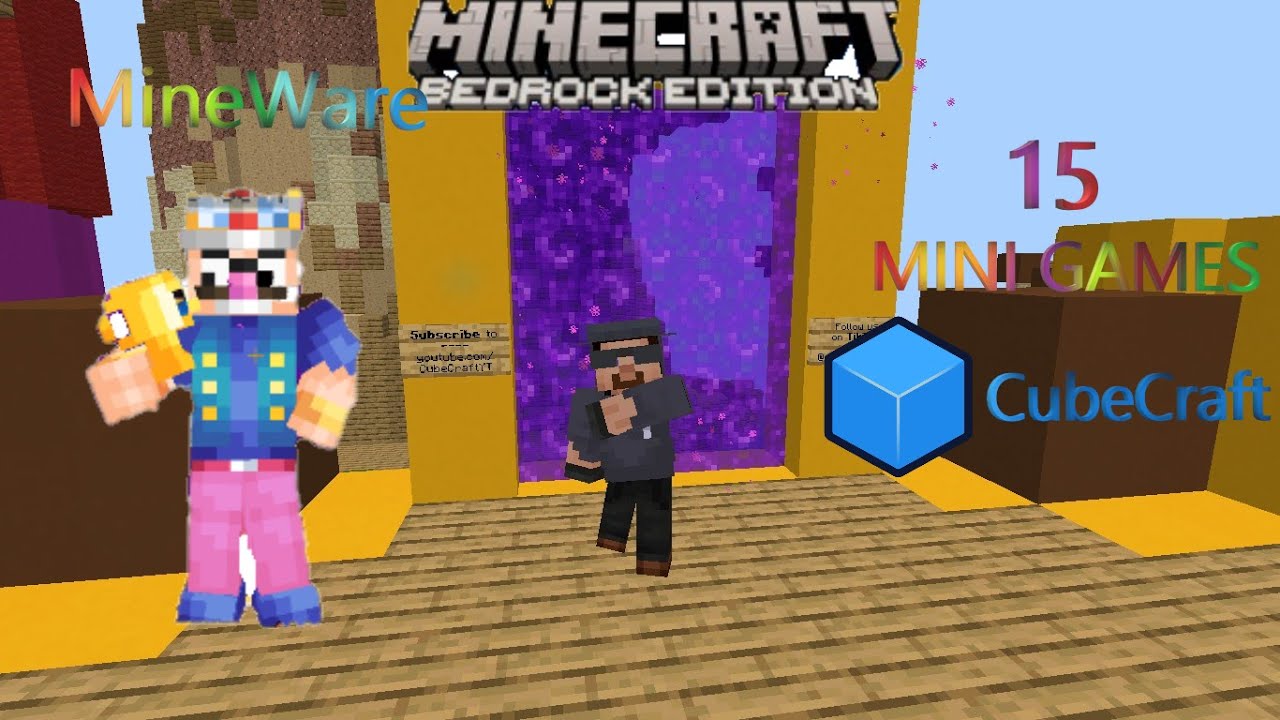 Minecraft Bedrock Edition. Mini games: mineware | Заняли топ 1? - YouTube