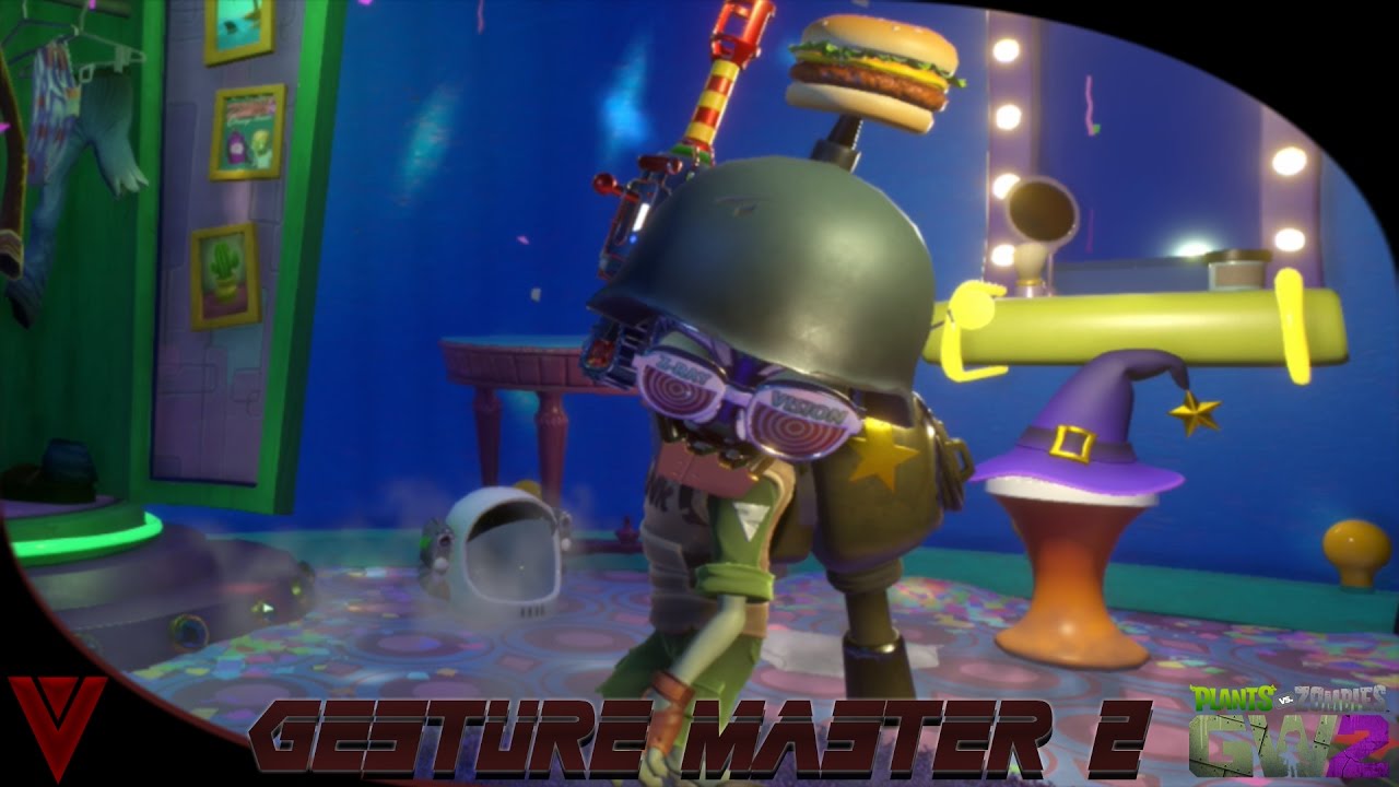 Plants Vs Zombies Garden Warfare 2 Gesture Master 2 - Tank Commander ...