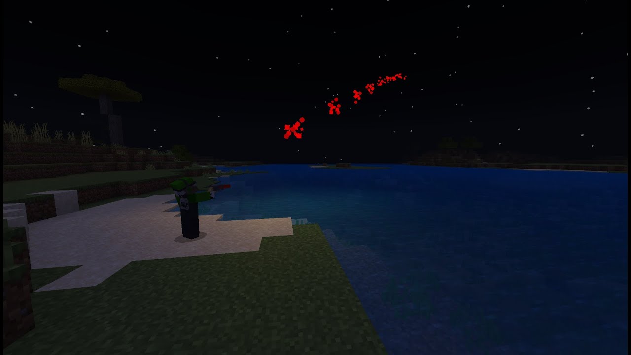 Me explaining why i ended up making flare gun in my minecraft addon ...