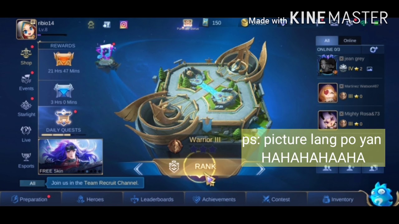 1ST TRY TO PLAY ML (RANK) #02 - YouTube