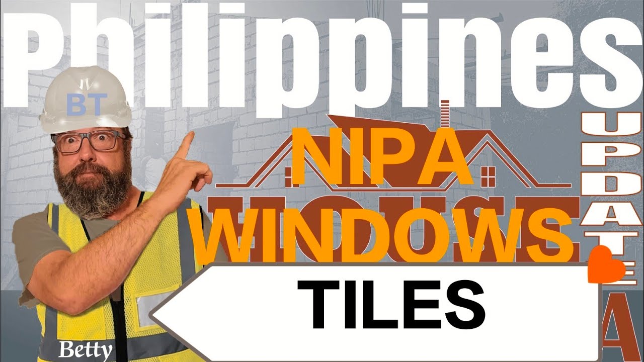 House Update Tiles , Ceilings, & Nipa Windows. - YouTube