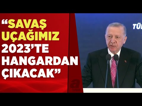 Milli Muharip Uçak için tarihi gün! Başkan Erdoğan'dan flaş açıklamalar | A Haber