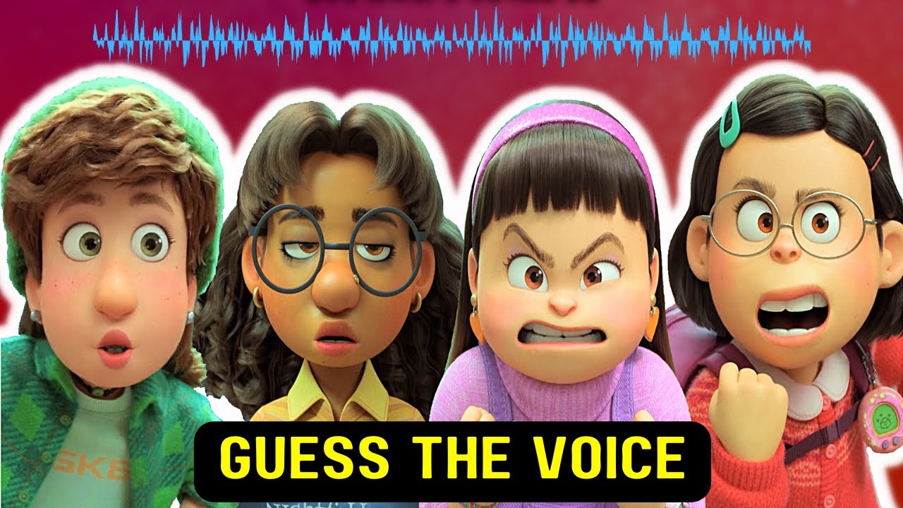 Guess the Voice of the TURNING RED Character - YouTube