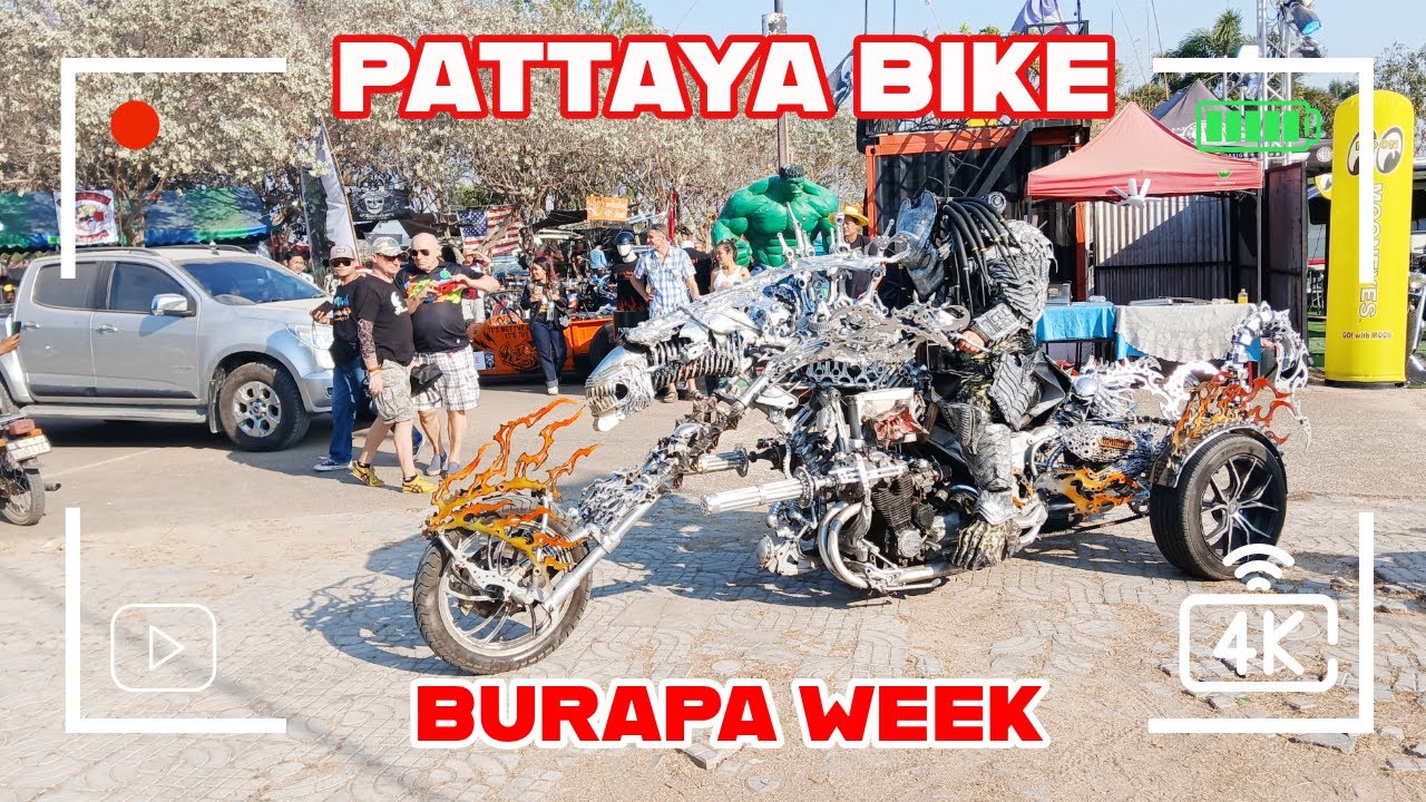 Bike week BURAPA Pattaya - No video editing 🇹🇭 - YouTube