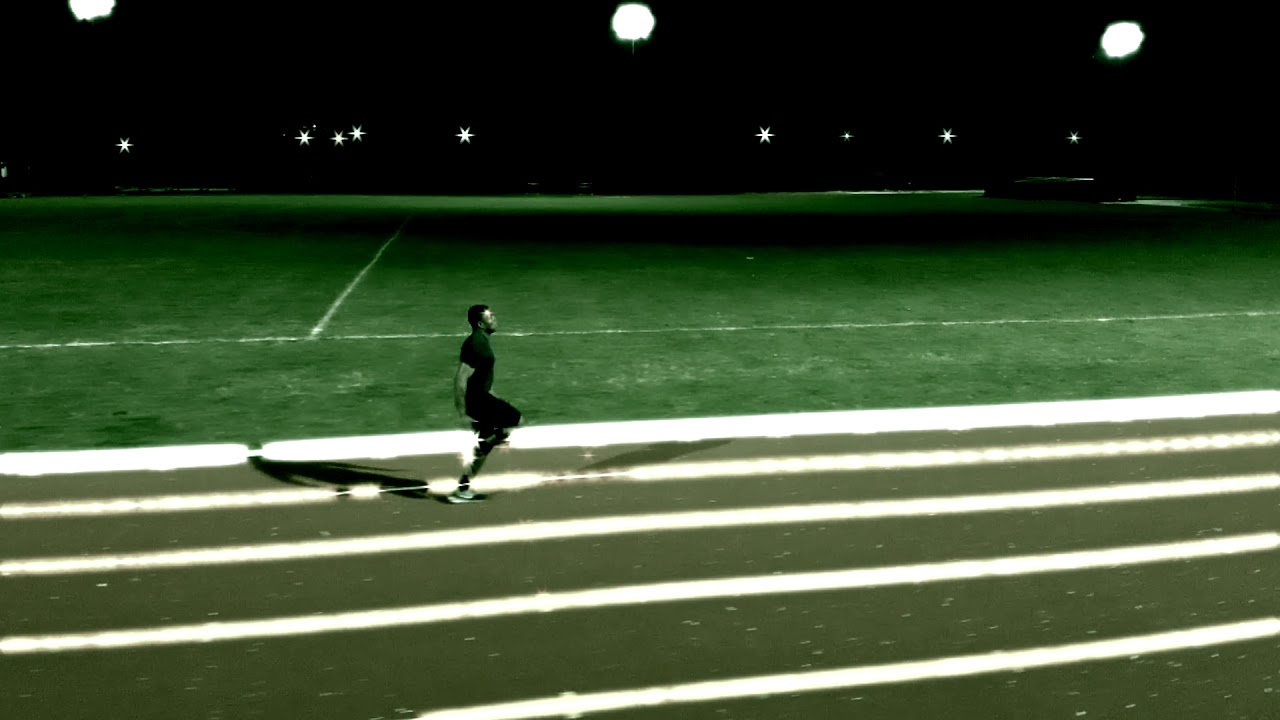 100m Sprint Drone Footage | DJI Mavic Air Profile Active Track ...