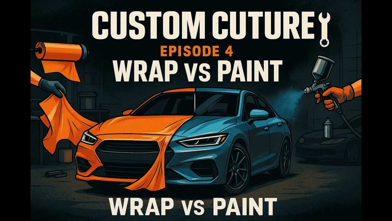 Wrap Vs Paint | Custom Culture Ep. 4 w/ Vinyl Vixen and Slim Sheddy ...
