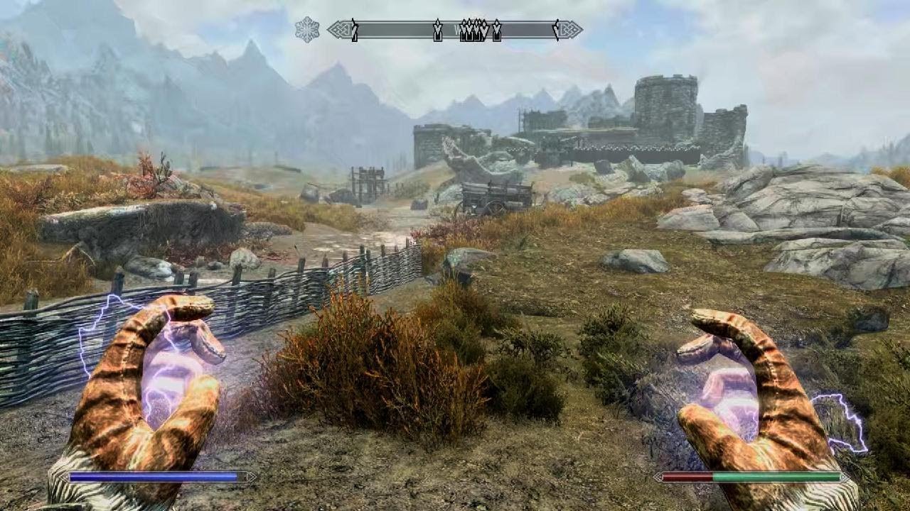 Hilarious skyrim bug - YouTube