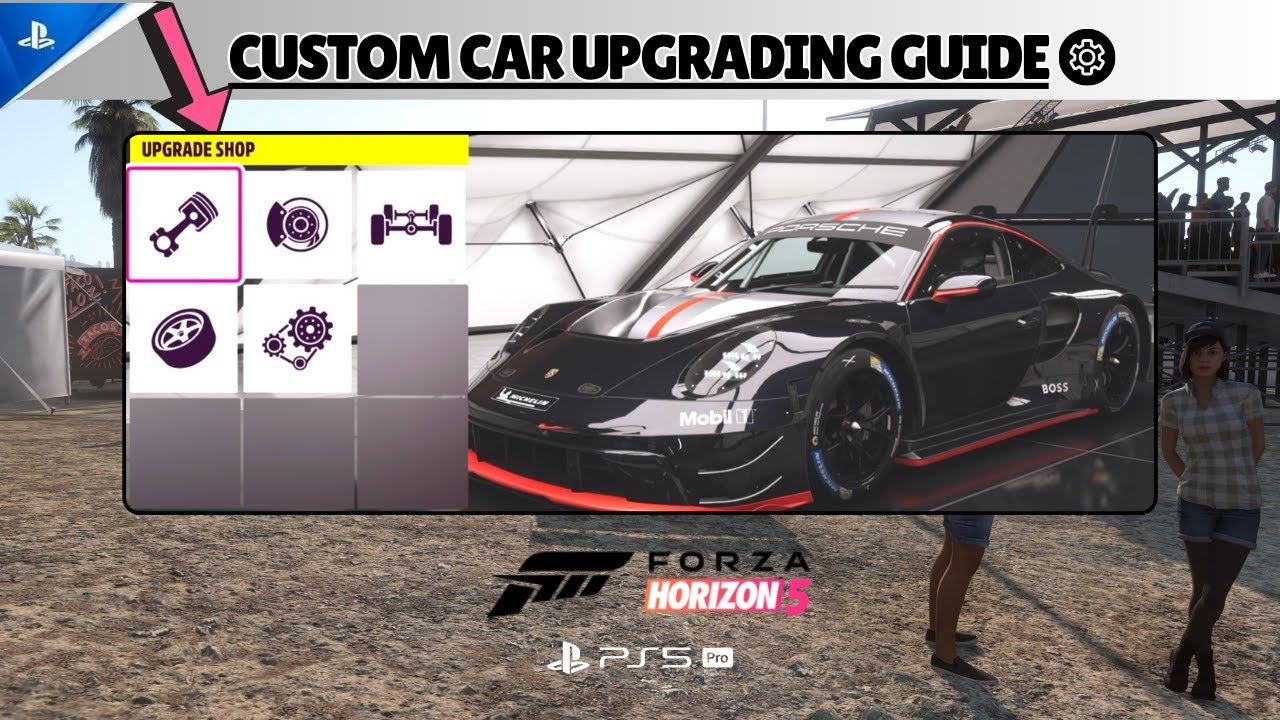 How To Upgrade Cars - Forza Horizon 5 - YouTube