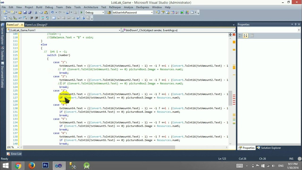 How to bluid Lok Lak game using C# Language Speak Khmer Speak Khmer ...