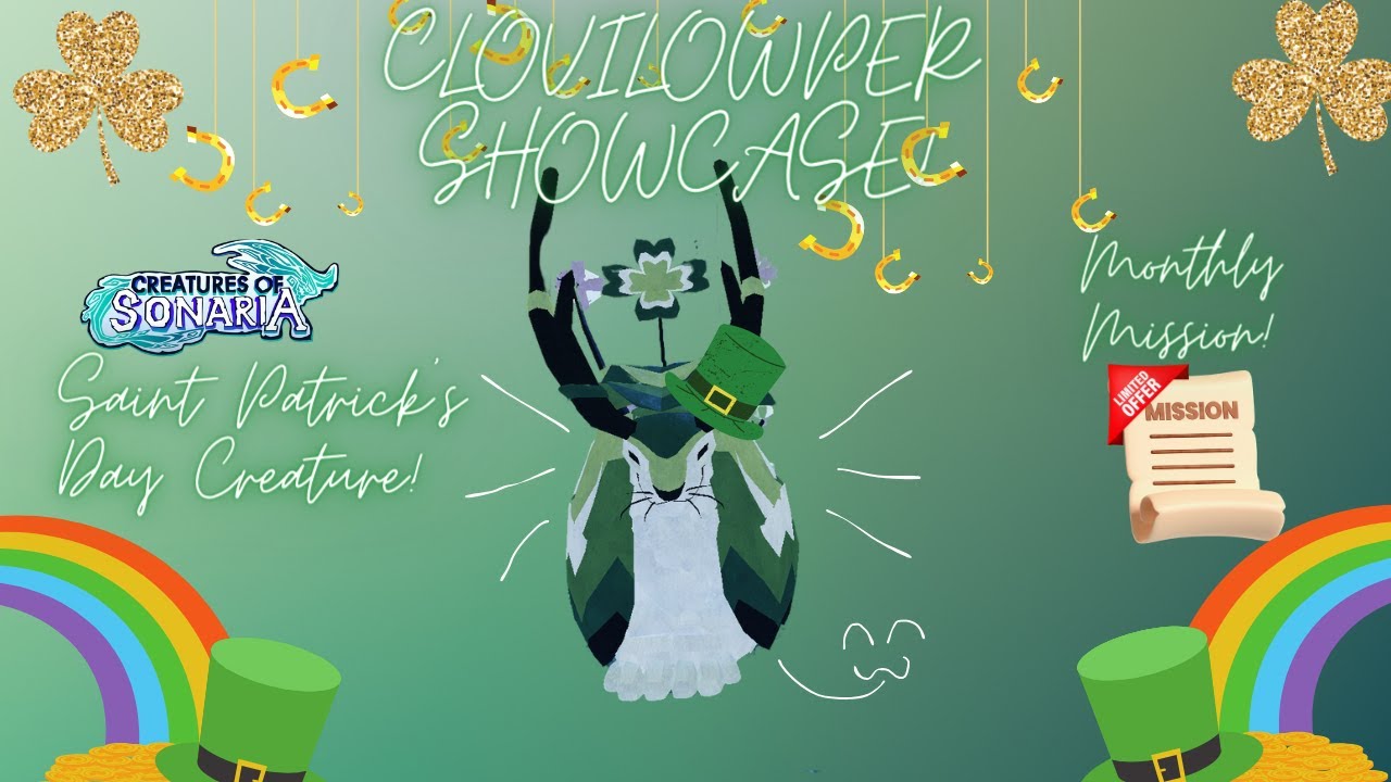 CLOVILOWPER SHOWCASE! NEW MONTHLY CREATURE! (CREATURES OF SONARIA ...