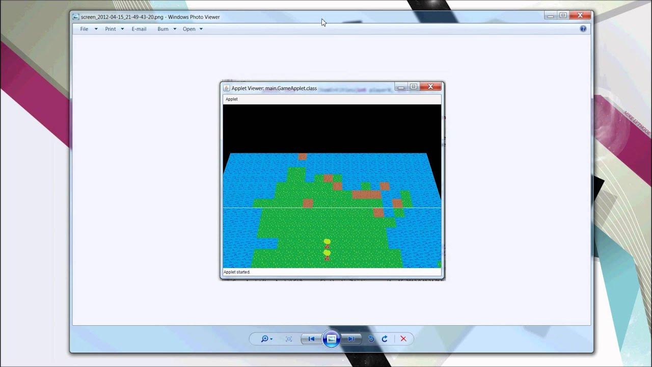 Tile-based Multiplayer Java Game - YouTube