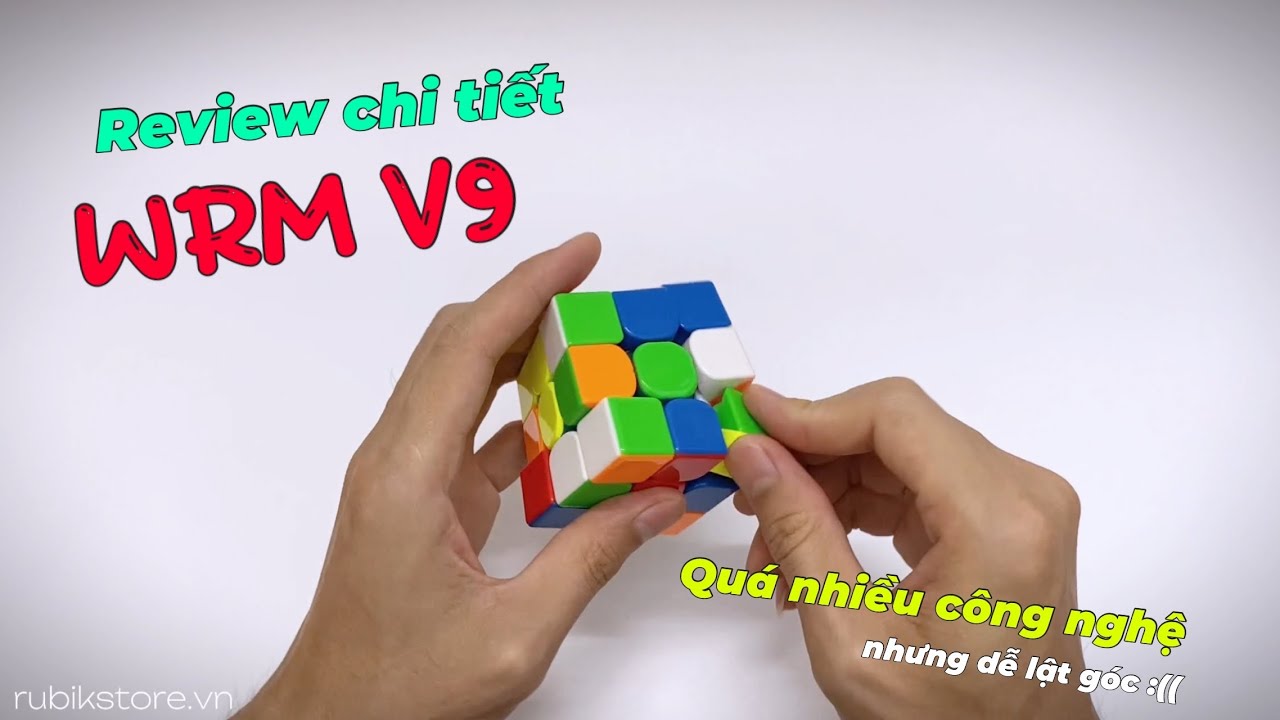 Review WRM V9 - Khối Rubik nhiều công nghệ nhất của nhà MoYu - YouTube