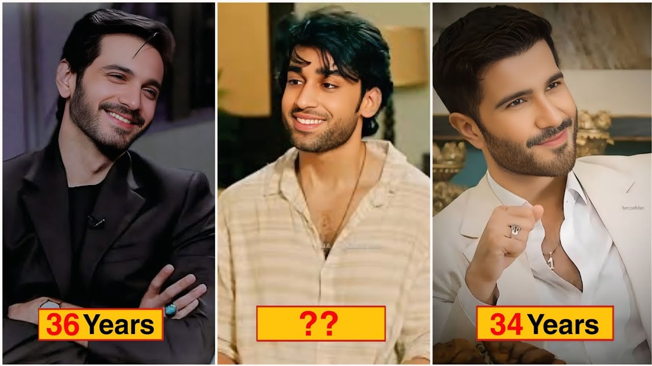 Top 20 pakistani actors real name and age | pakistani actors | bilal ...