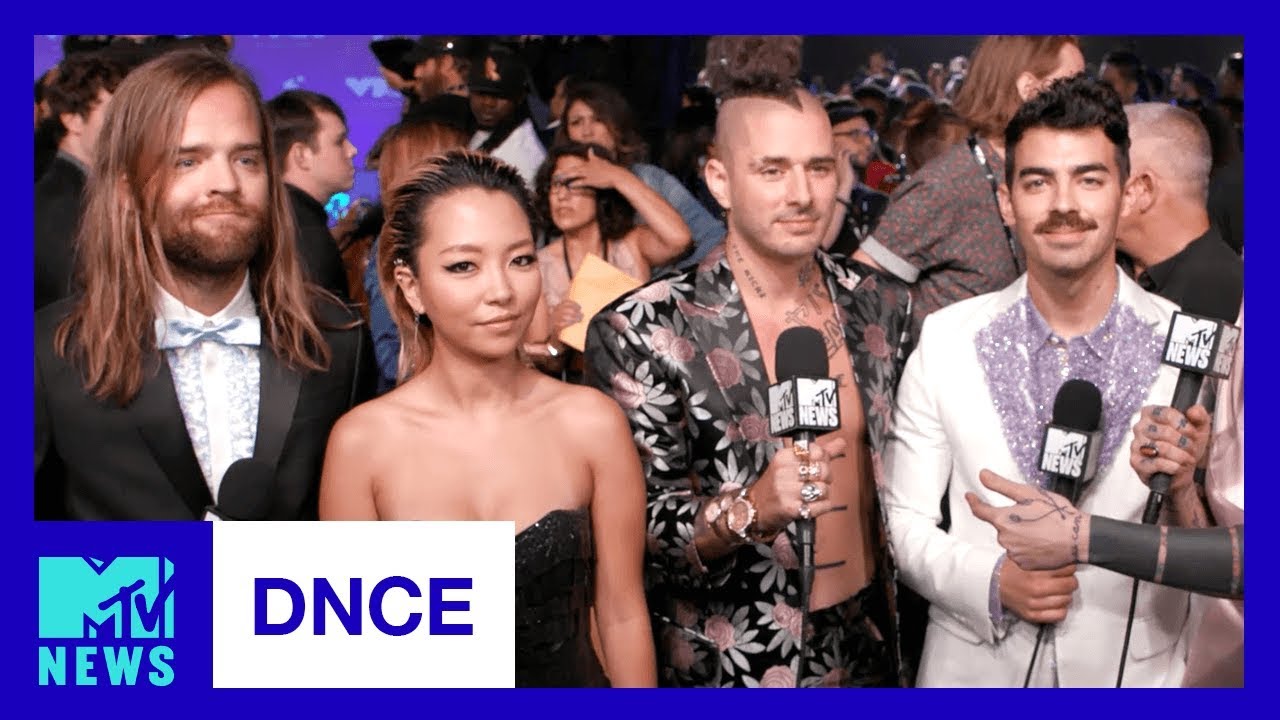 DNCE on Performing w/ Rod Stewart & Their VMA Performance | MTV News ...