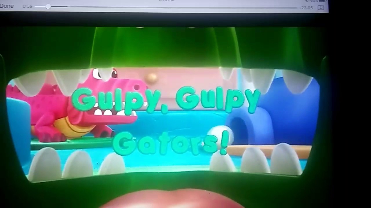Gulpy, Gulpy Gators! Title Card - YouTube