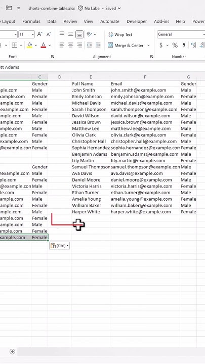 Quickly Combine Tables With Vstack Excel Shorts Youtube