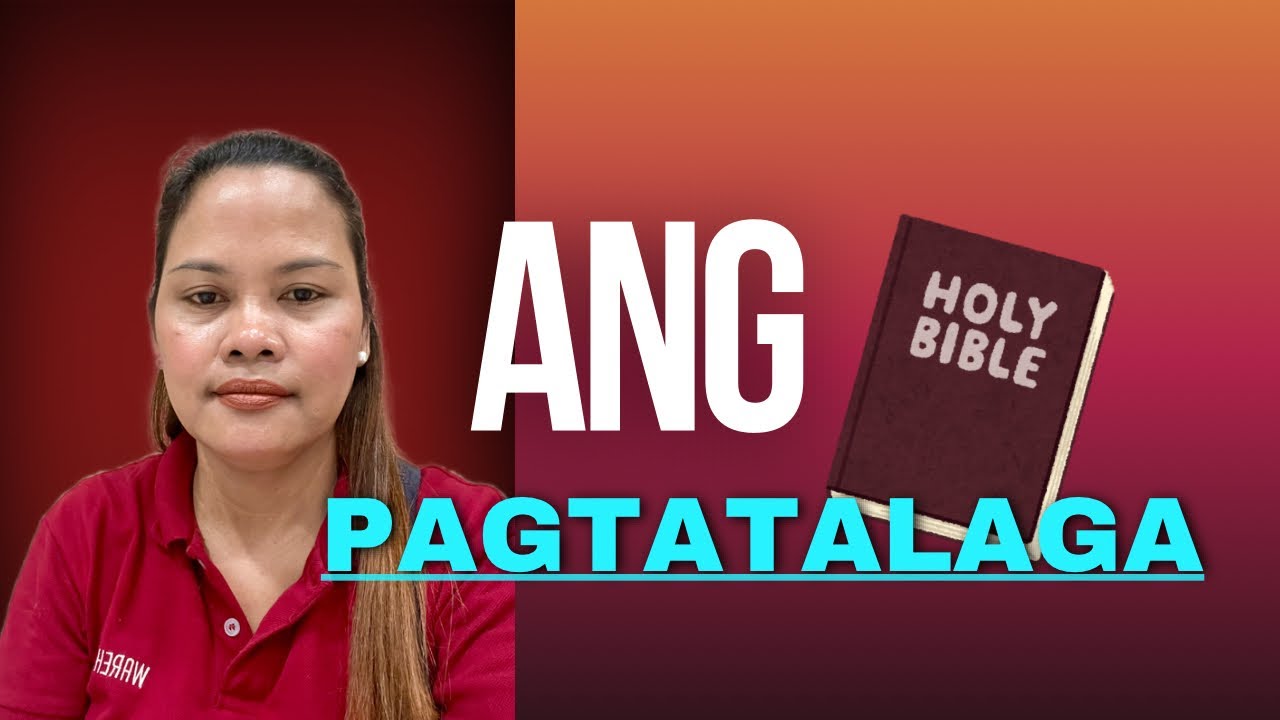 EXODO 13:1-22 Ang Pagtatalaga sa Panganay @Mgasalitangdios Tagalog ...