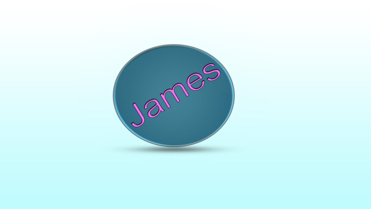 How to design a text logo in photoshop - YouTube