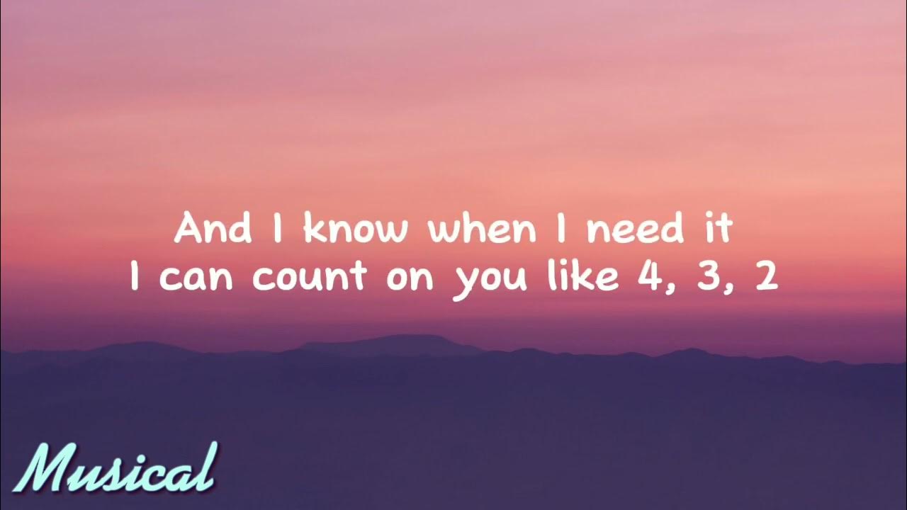Bruno Mars-Count On Me (Lyrics) - YouTube