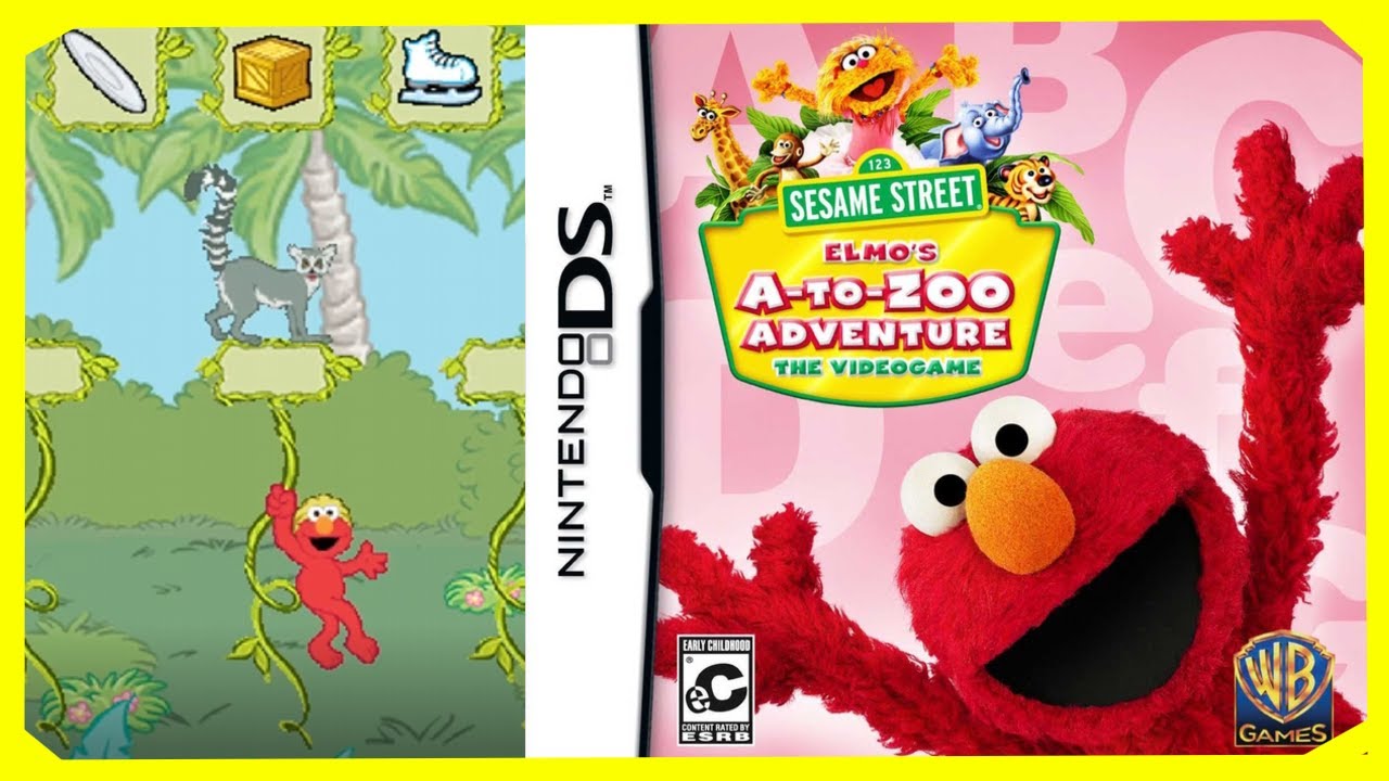 Sesame Street: Elmo's A-to-Zoo Adventure Gameplay (Nintendo DS) - YouTube
