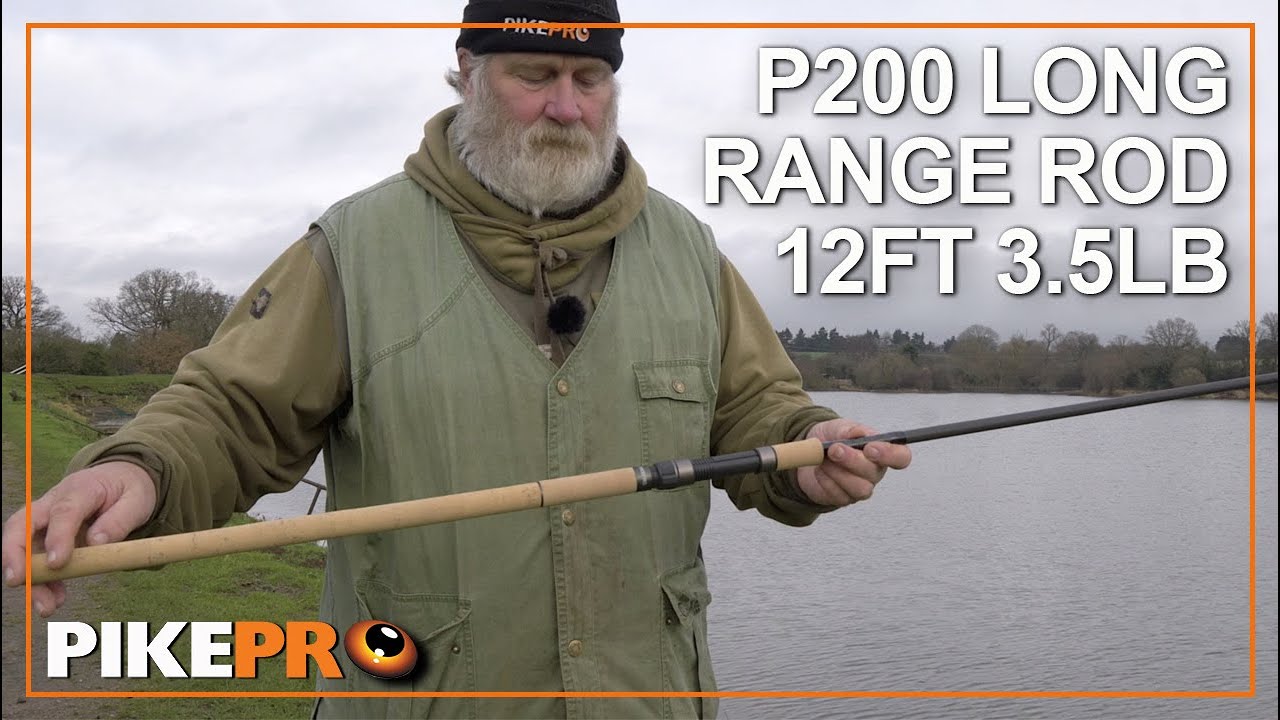 PikePro P200 Long Range 12' 3.5lb Rod - The Ultimate Big Water Pike Rod ...