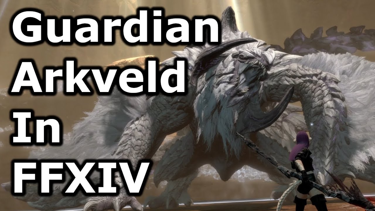 Guardian Arkveld Appears in FFXIV! | Monster Hunter Wilds x FFXIV ...