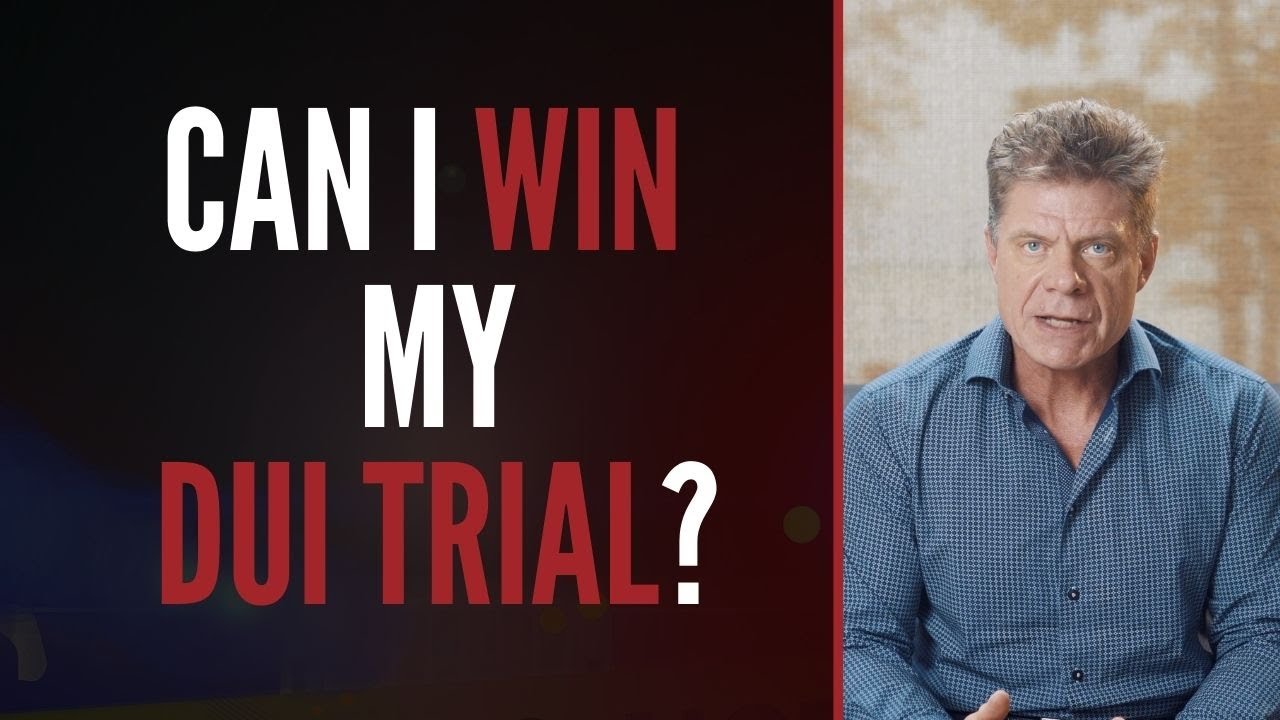 Can I Win My DUI Trial? - YouTube