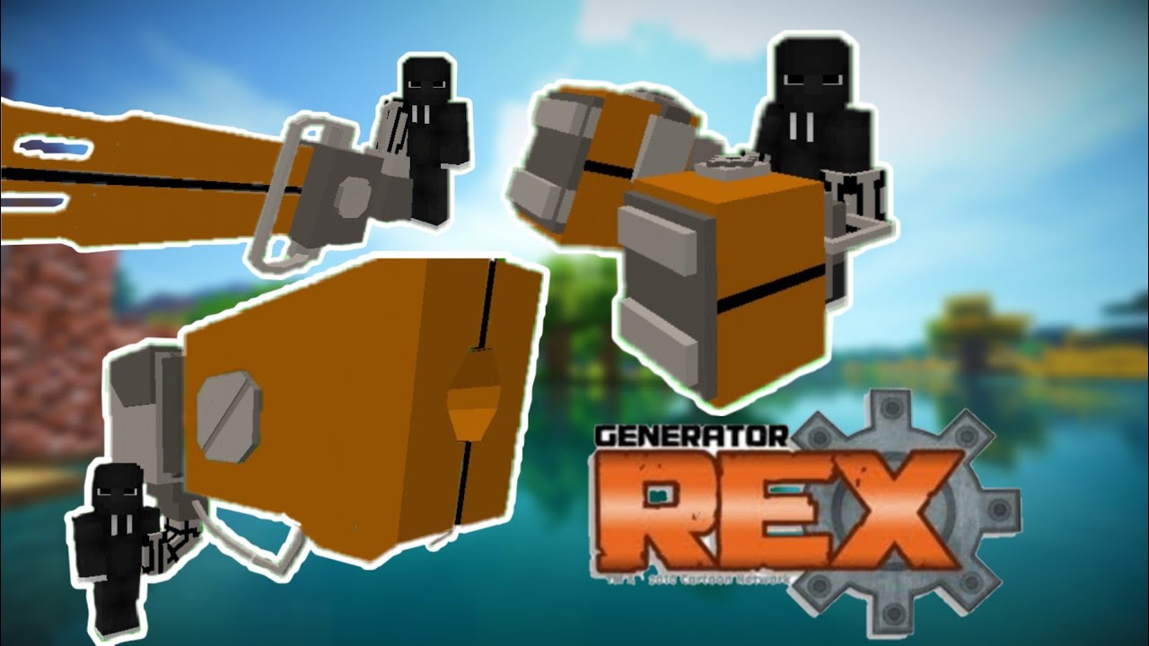 Generator Rex MOD for minecraft - YouTube