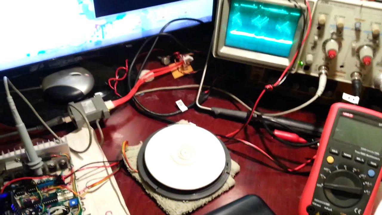 CD Explodes at 20000 RPM Sensorless dsPic30F4011 BLDC Controller - YouTube