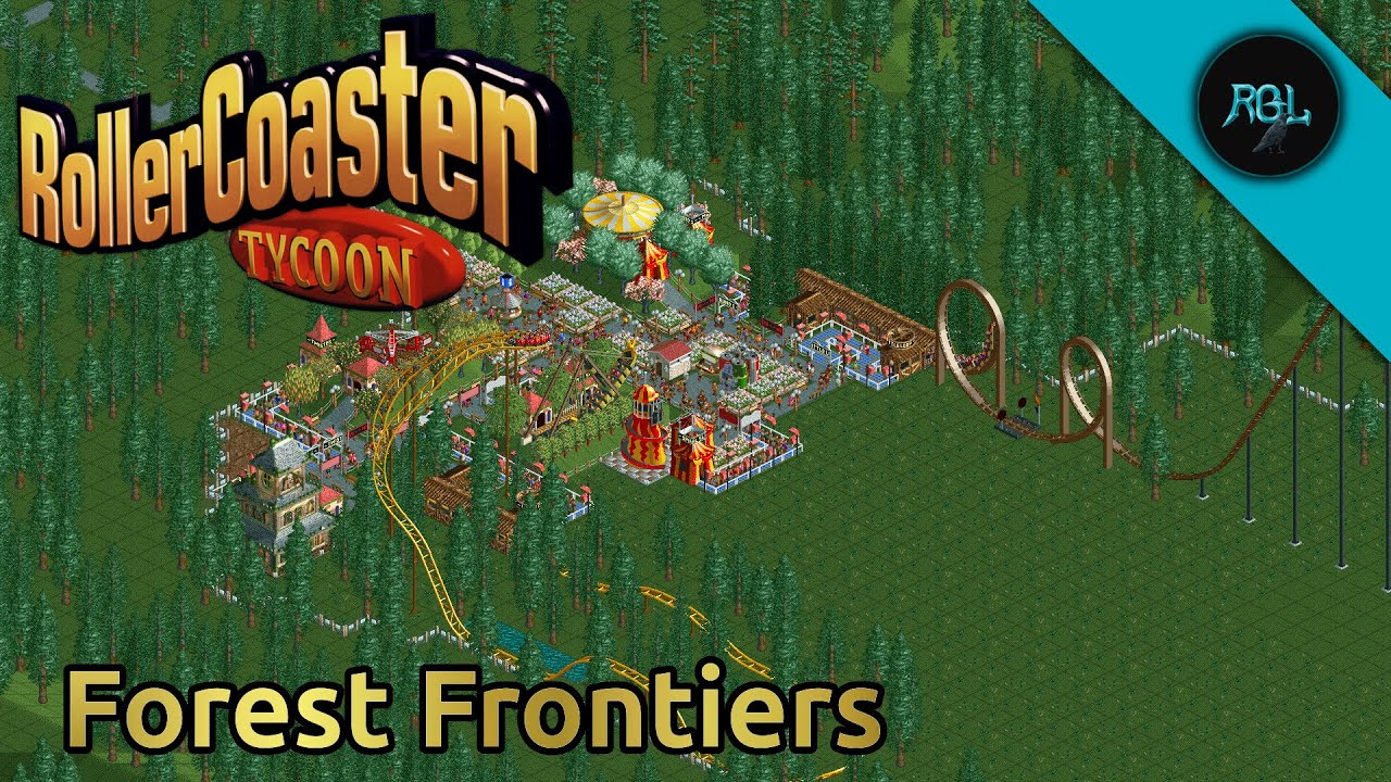 Let's Play RollerCoaster Tycoon | Forest Frontiers | Longplay ...