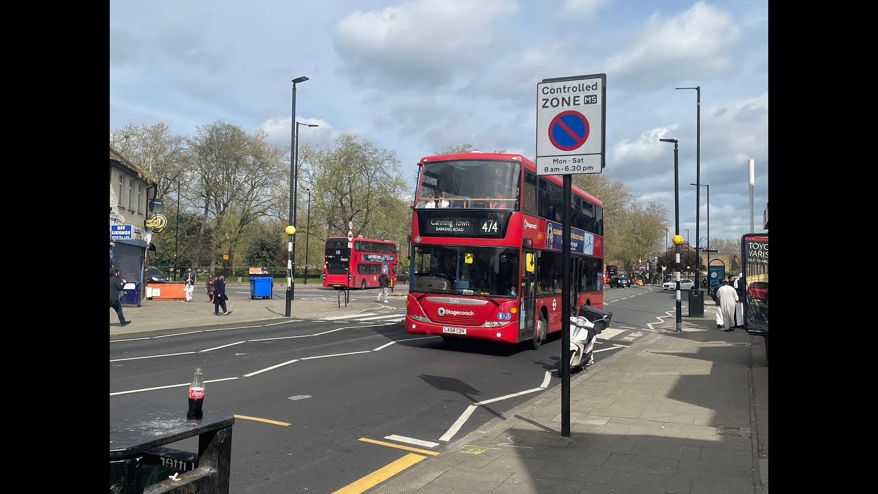 London Bus Vlog #495: He's In A Hurry... + River Thames Kickdown ...