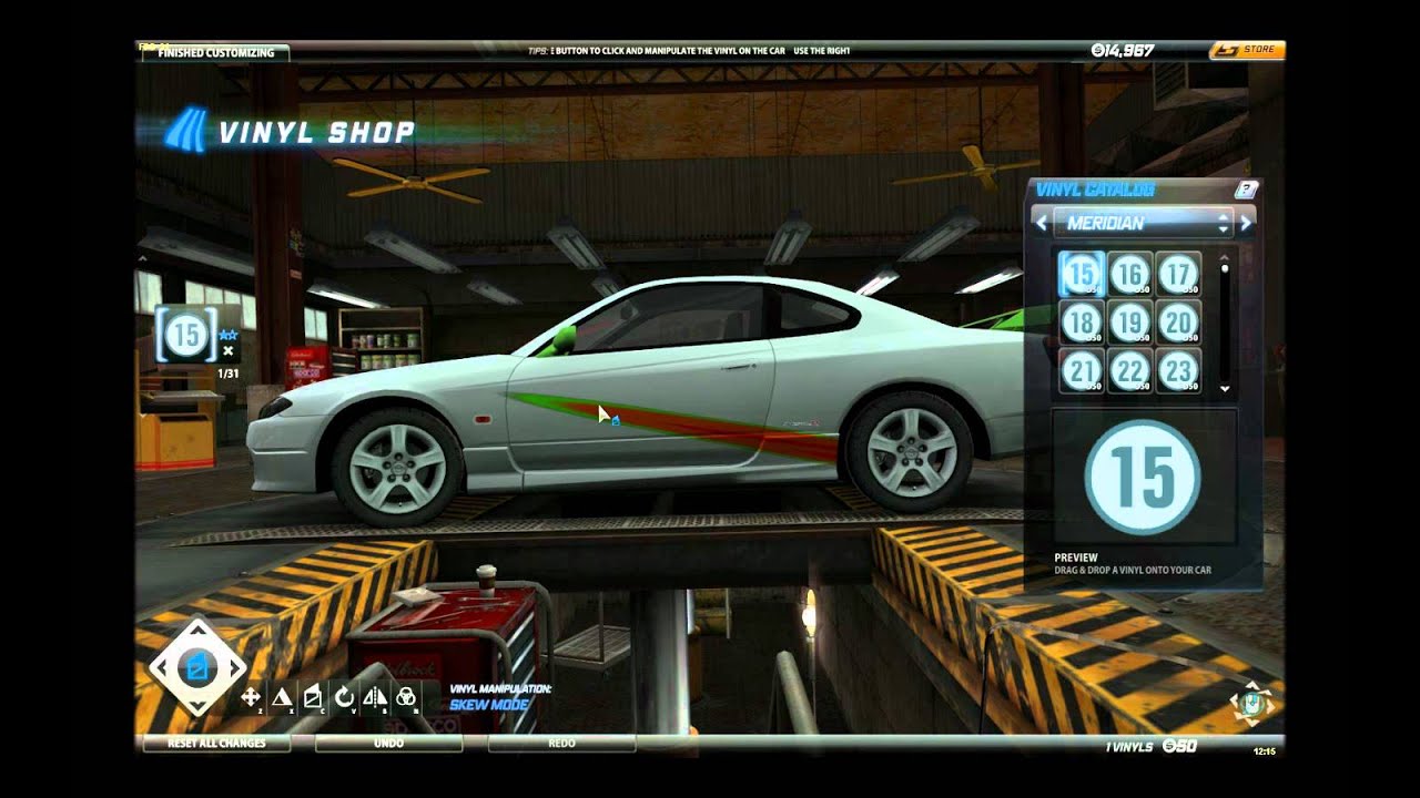 nfs world bug,Mirror vinyls customizition or how to color spoiler and ...