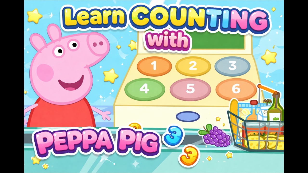 Learn Counting with Peppa Pig - YouTube