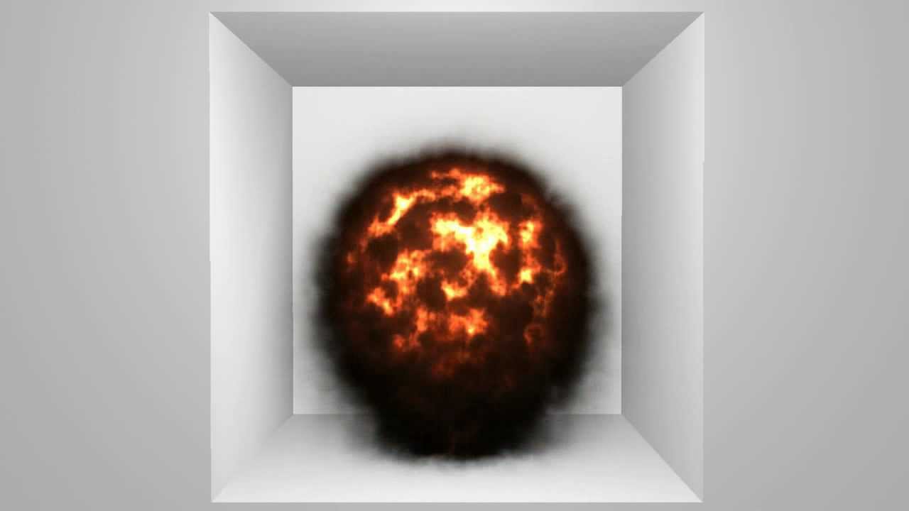 「爆発CGエフェクト002」（explosion_CG_test_002） - YouTube