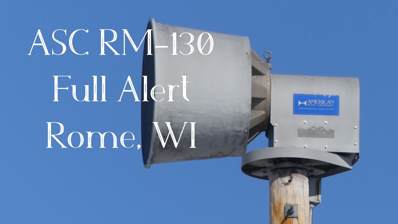 ASC RM-130, Full Alert, Rome, WI (2/3/21) - YouTube