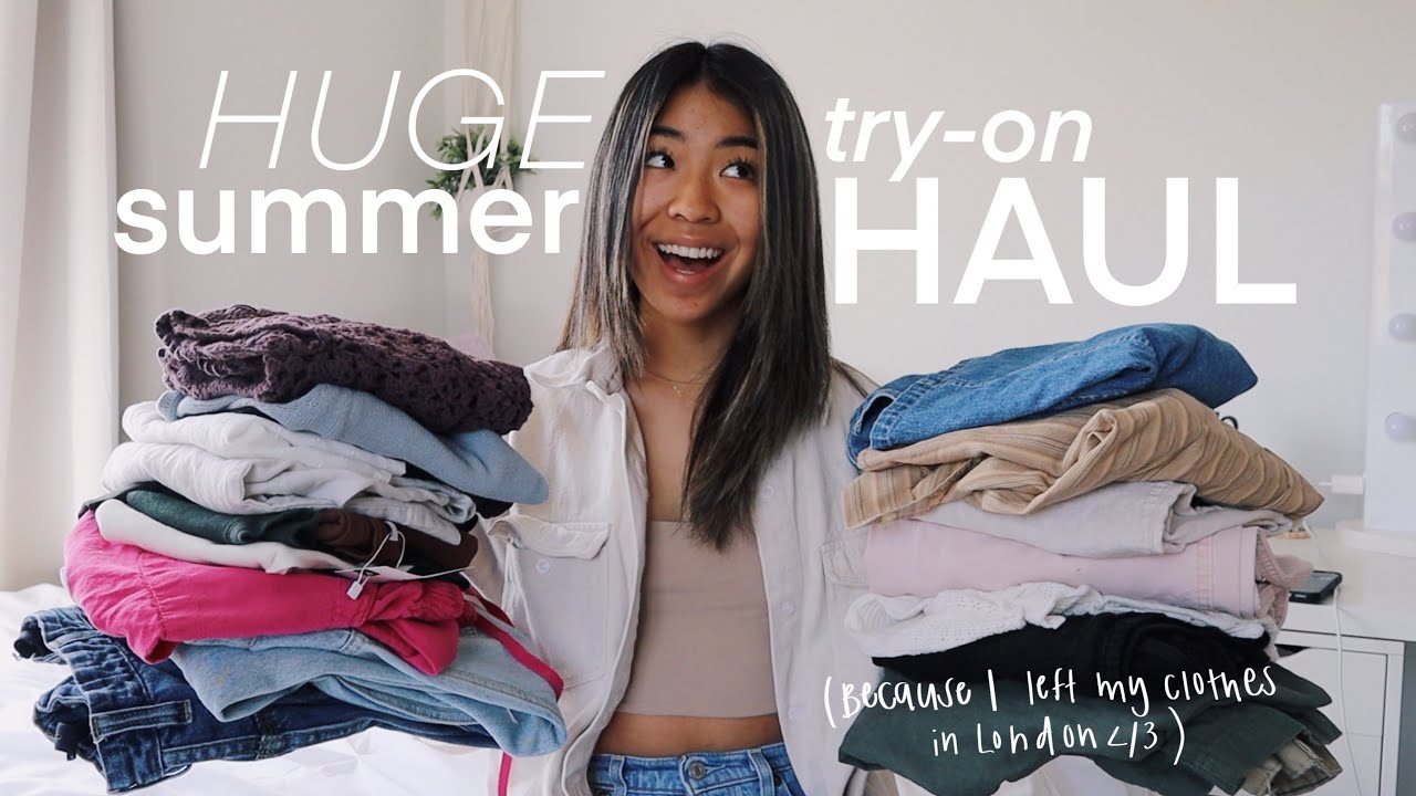 Huge Summer Try On Haul 2022 Youtube