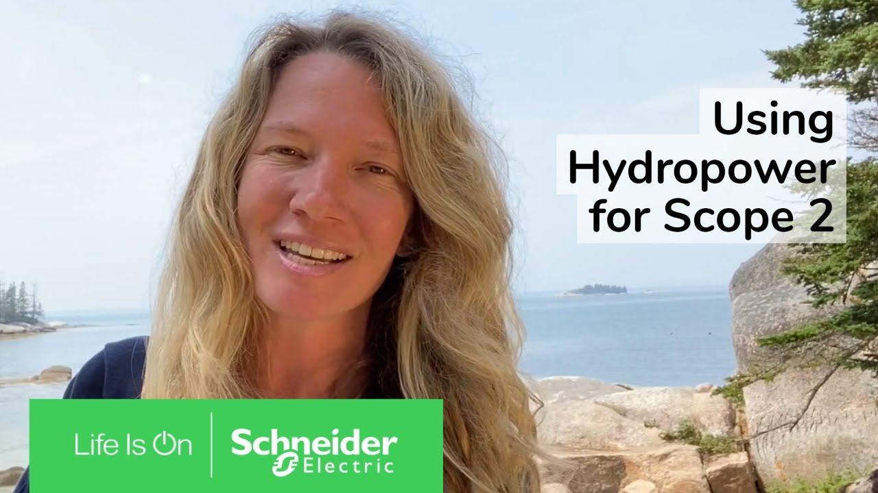 Using Hydropower for Scope 2 Claims | Schneider Electric - YouTube