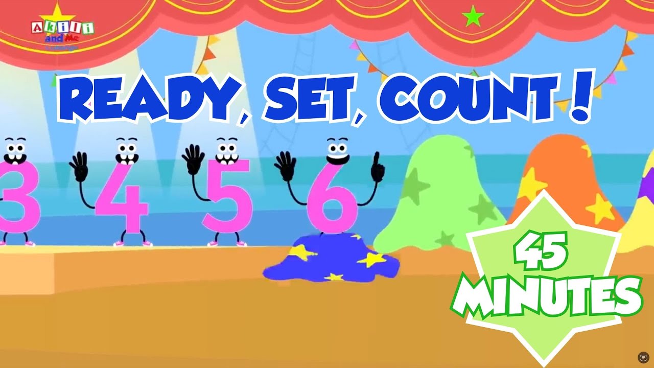 LIVESTREAM 🔴🎬 | Ready, Set, COUNT!! Easy as 1,2,3 | Learn to Count with ...