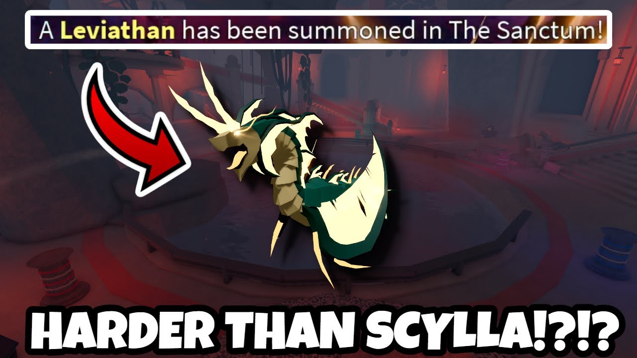 CATCHING The NEW INSANE LEVIATHAN FISH in FISCH Roblox + Getting My ...