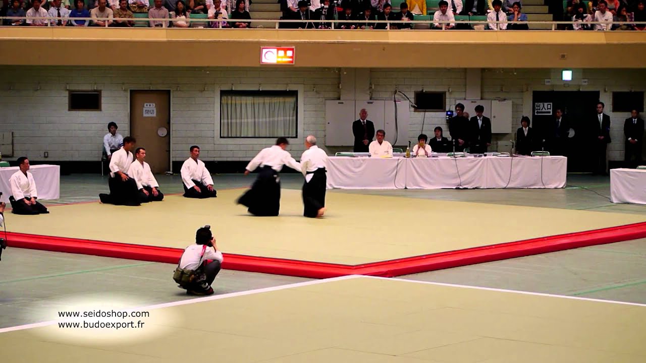 Endo Seishiro Shihan, 8th Dan - 53rd All Japan Aikido Demonstration ...