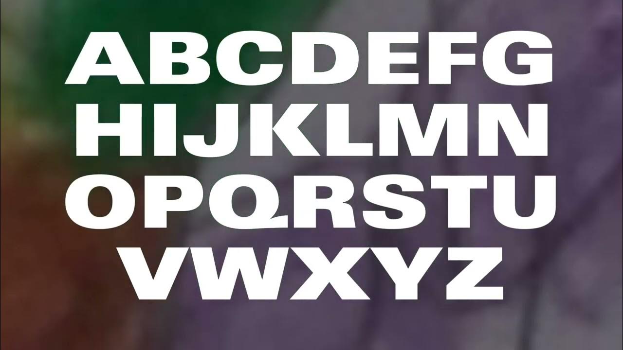 ABC Song With Cute Ending - YouTube