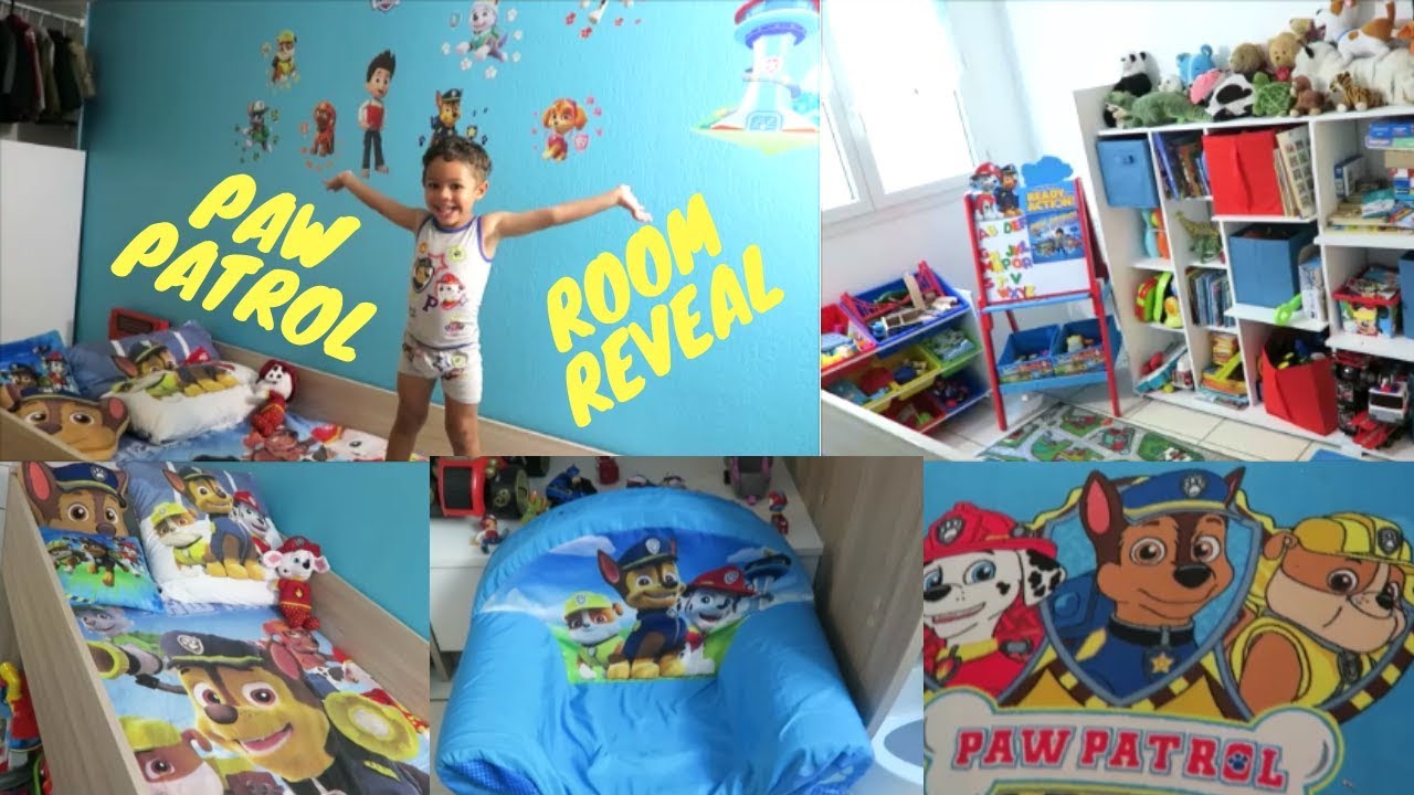 PAW PATROL BEDROOM REVEAL | TODDLER BEDROOM REVEAL | BIG BOY ROOM ...