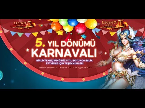 5.Yıl Dönümü Karnavalı!, Legend Online