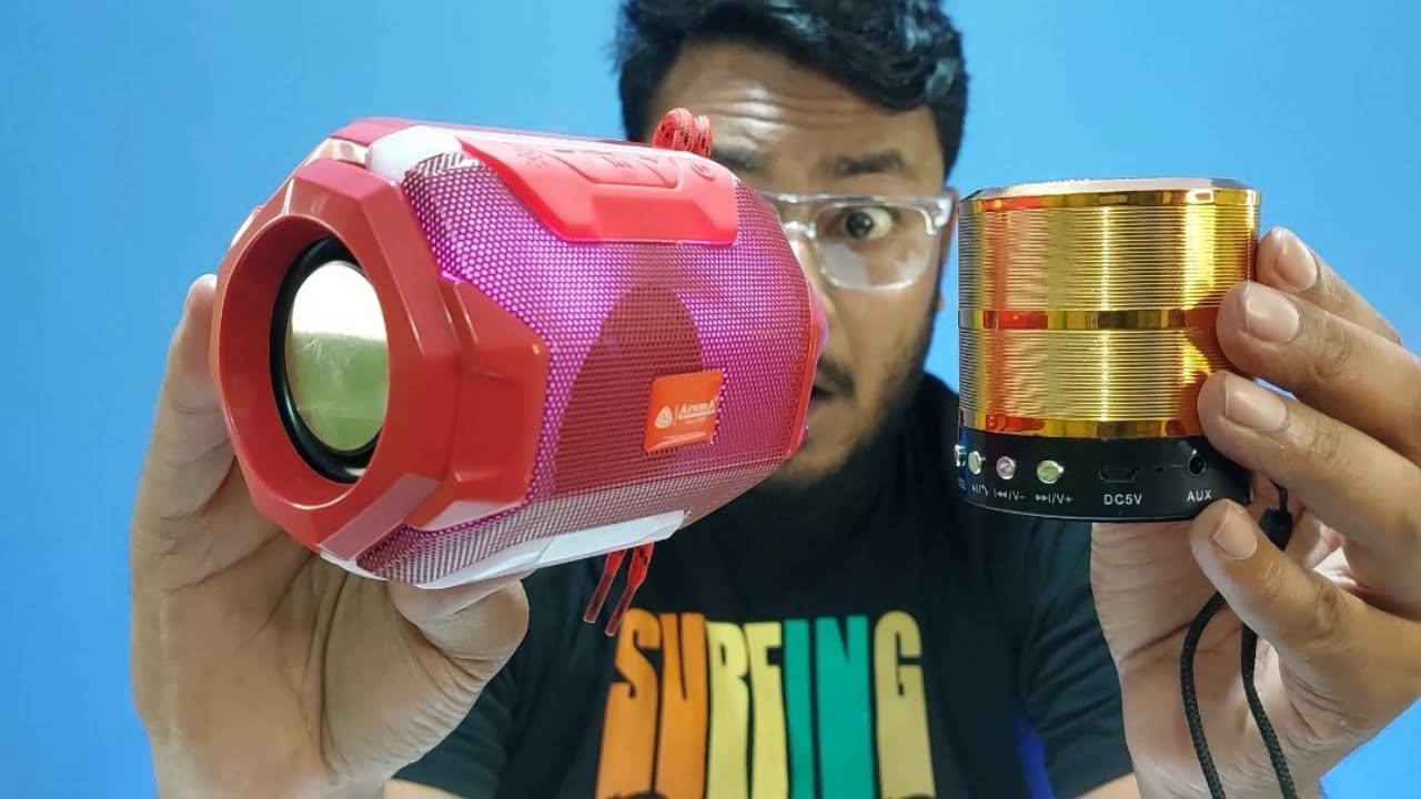 Aroma Studio 7 Mini Speaker vs Aroma Studio 33 Funky Speaker | Unboxing ...