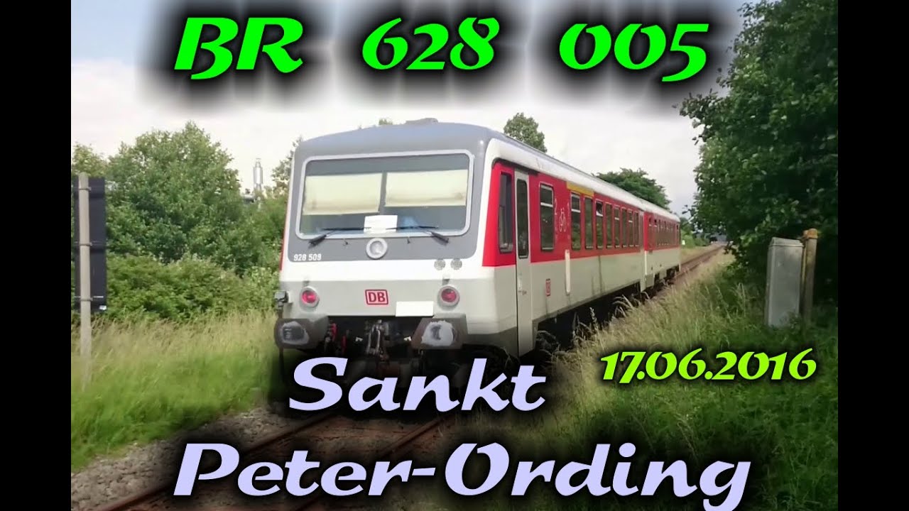 Baureihe 628 - Sylt Shuttle Plus in Sankt Peter-Ording Süd (17.06.2016 ...