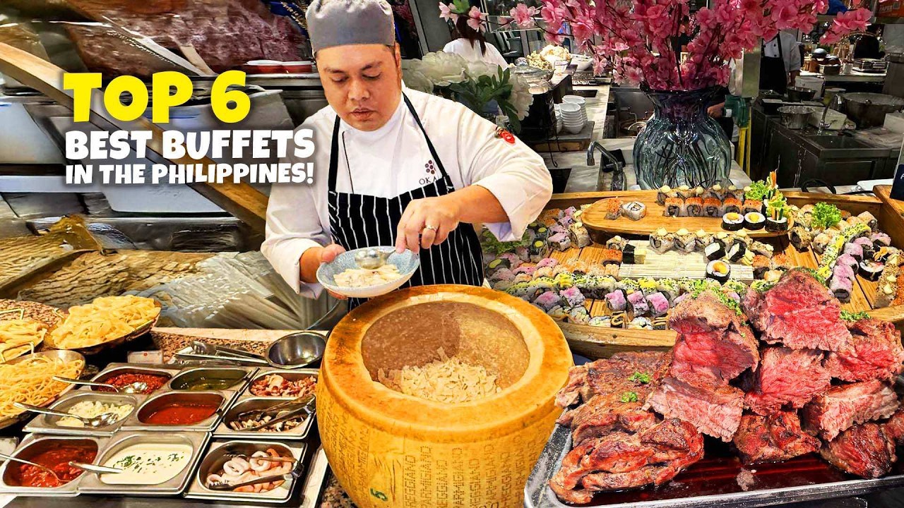 Top 6 BEST All You Can Eat BUFFETS in the Philippines! ULTIMATE Buffet ...